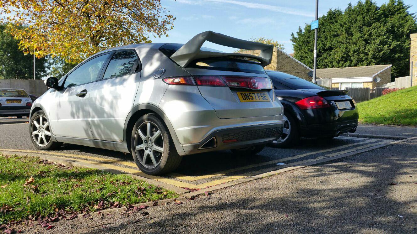 Honda Civic FN2 Type R MU-Style Rear Spoiler in W13 London Borough of ...