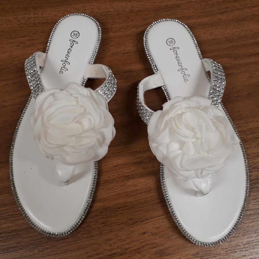 HOCHZEIT - Flip Flop mit Glitzer und Blume in 5600 Sankt Johann im ...