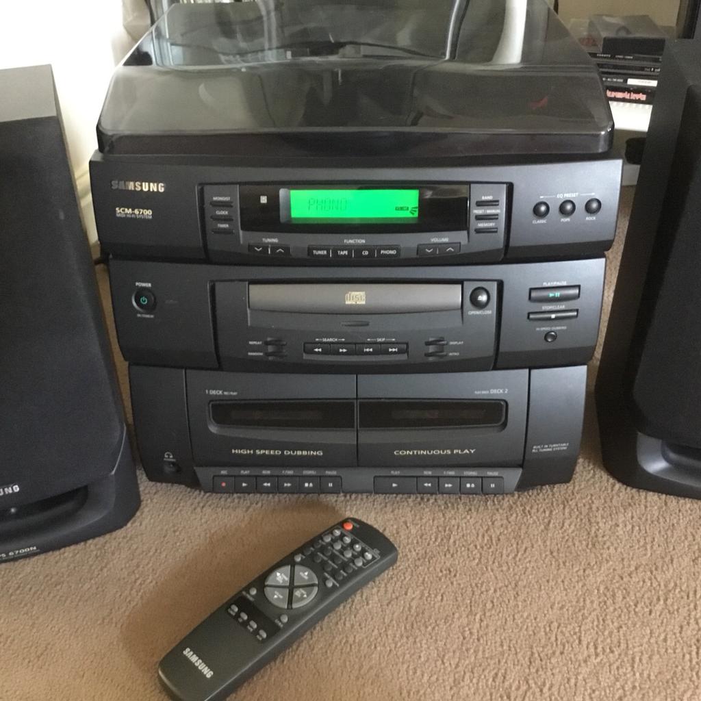 Samsung Stereo Turntable in WS10 Sandwell for £50.00 for sale | Shpock