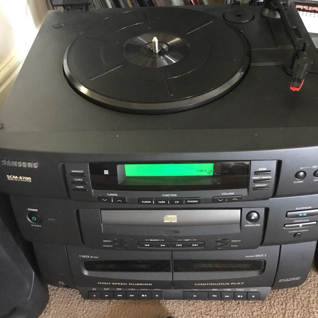 Samsung Stereo Turntable in WS10 Sandwell for £50.00 for sale | Shpock