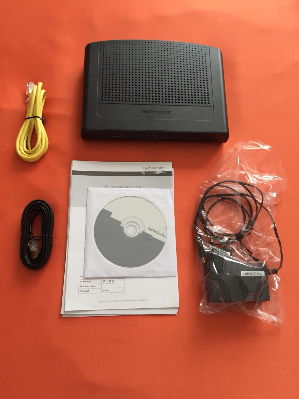 Technicolor TC7200.20 Kabelmodem mit WLAN in 81675 München for €20.00 ...