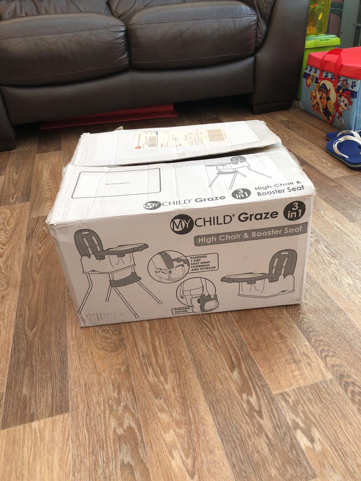 My child graze 3 in1 high chair and booster s in London for £12.00 for ...