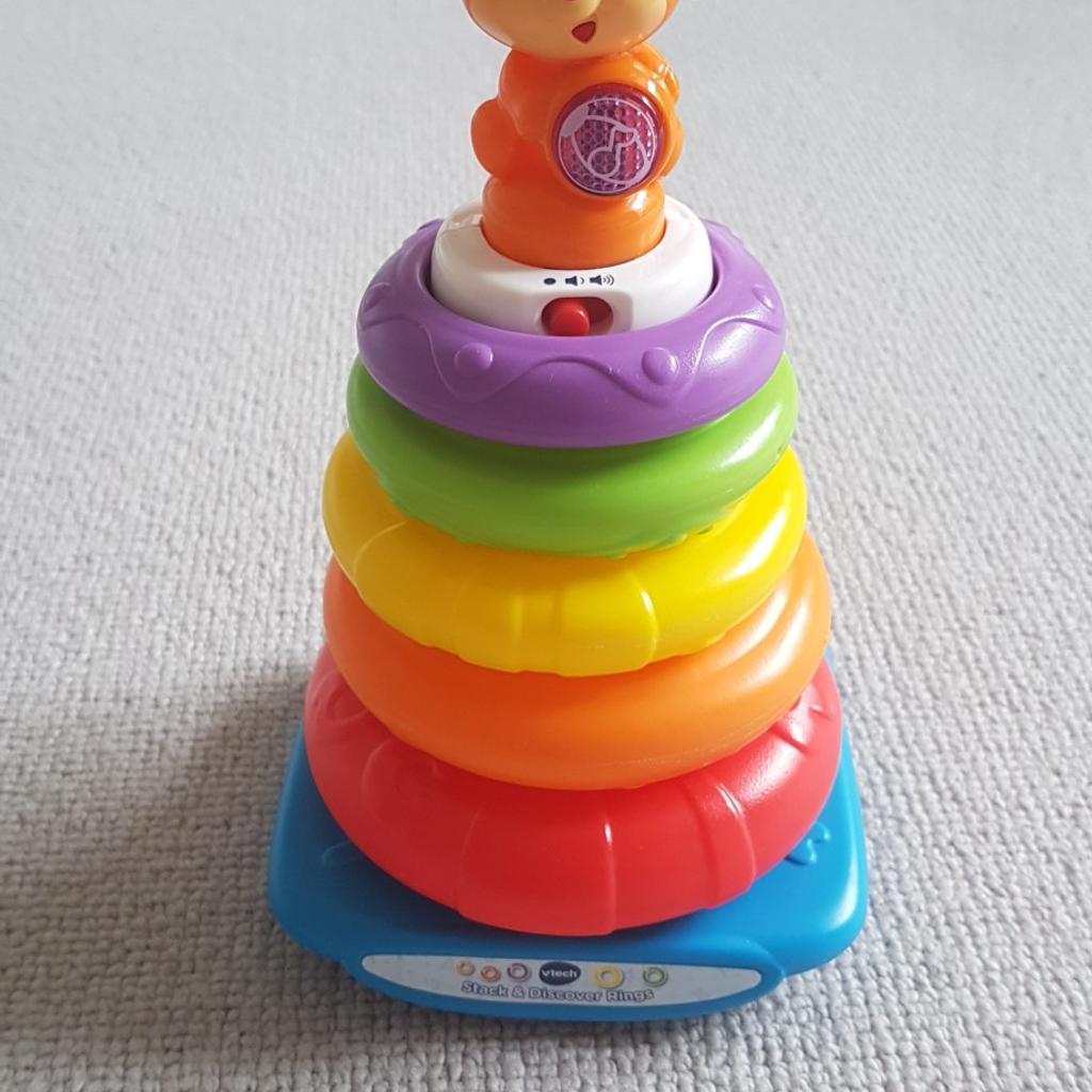 Vtech Stack AND Discovery Rings in SW19 Merton für £ 6,00 zum Verkauf ...