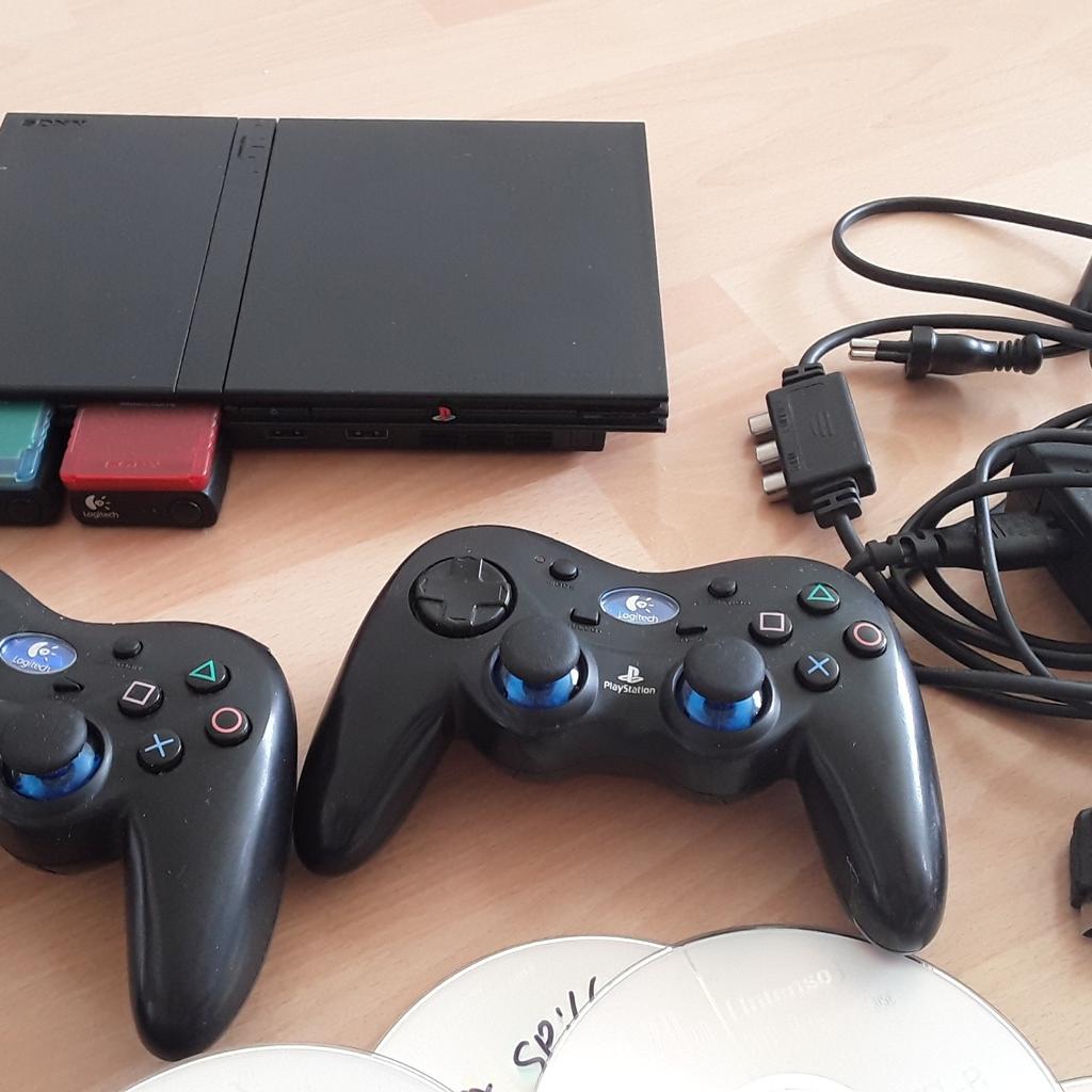 PS 2 Sony mit Spiele in 76275 Ettlingen für 25,00 € zum Verkauf | Shpock DE