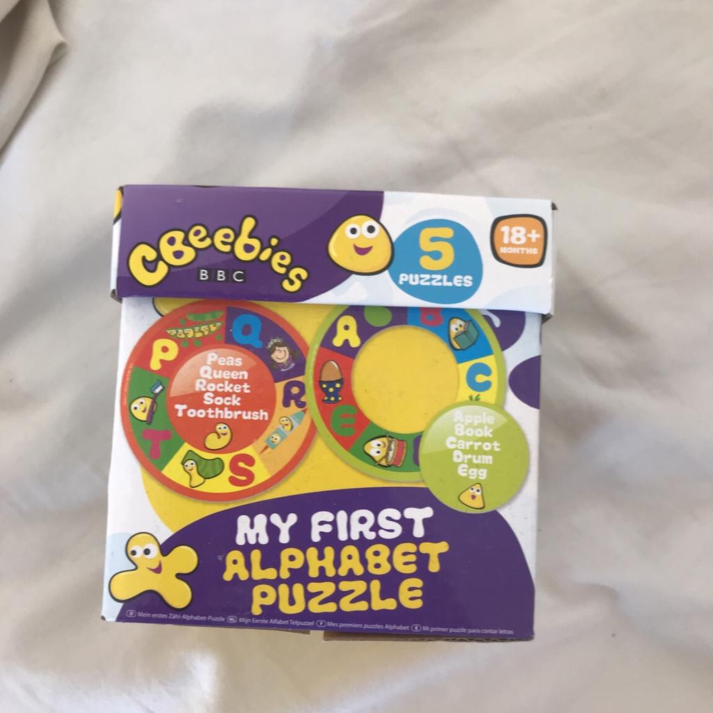 My first CBeebies alphabet puzzle in SM5 Sutton für £ 0,50 zum Verkauf ...