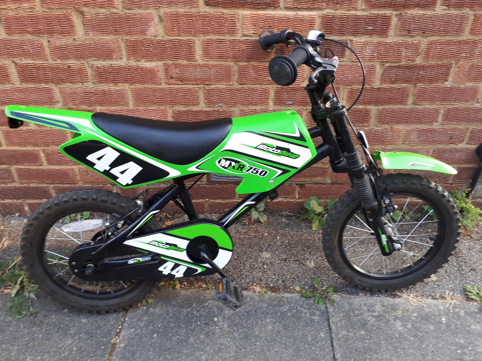 Halfords childrens motorbike style bike 16" in ME15 Maidstone für 20,00 ...