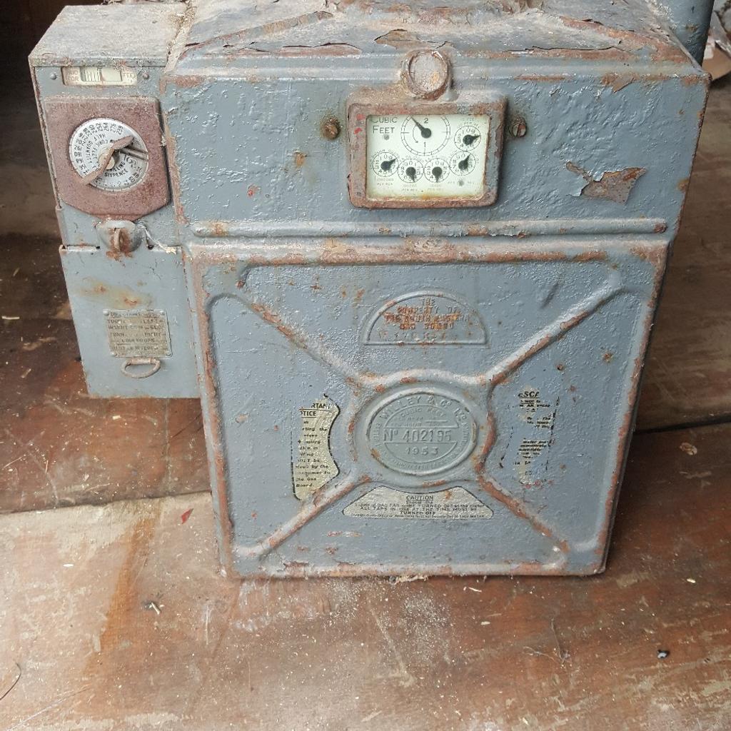 1950s gas meter in SW4 Lambeth for £49.90 for sale | Shpock