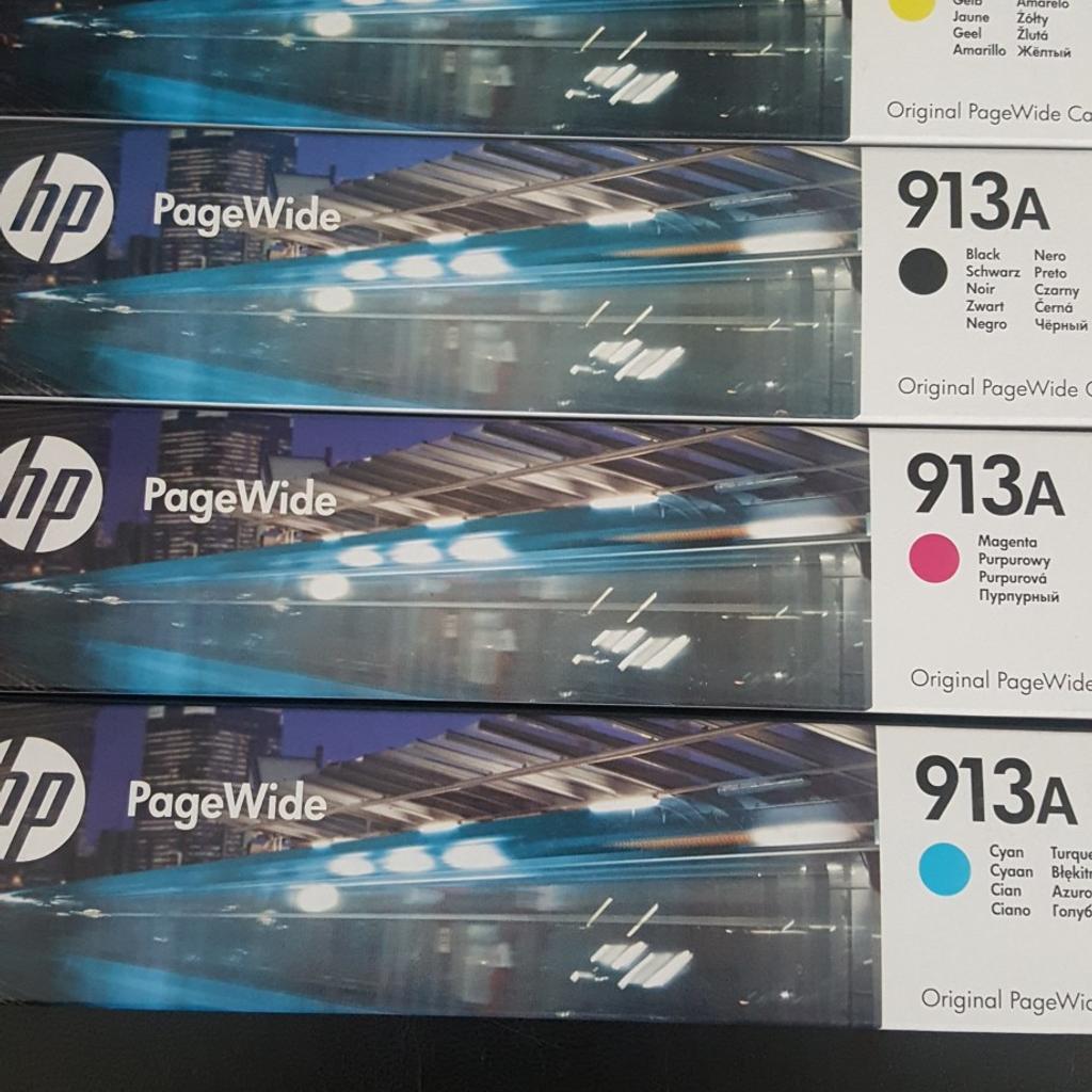 HP Pagewide 913A ink cartridges in Lewsey Farm für £ 120,00 zum Verkauf ...