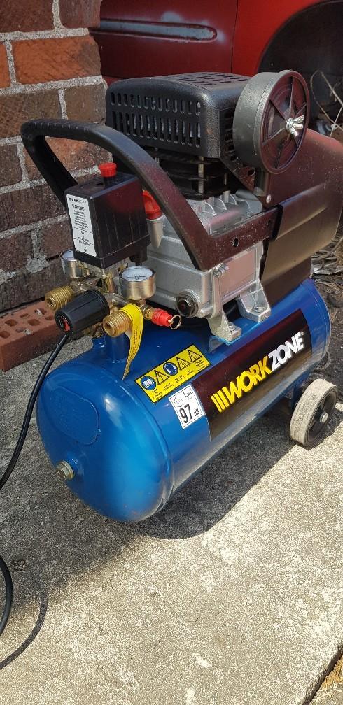Workzone 25 litre air compressor in NP19 Newport für £ 50,00 zum ...