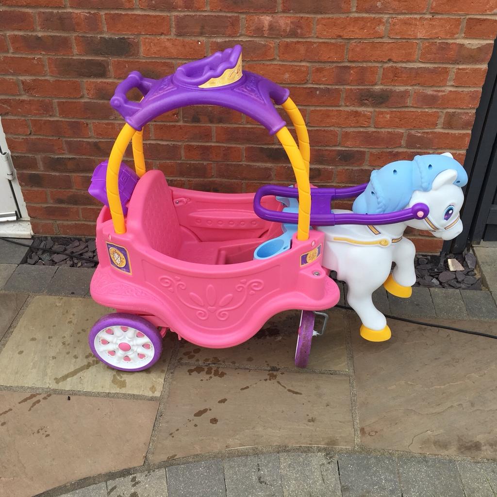 Little tikes princess horse and carriage in North West Leicestershire ...