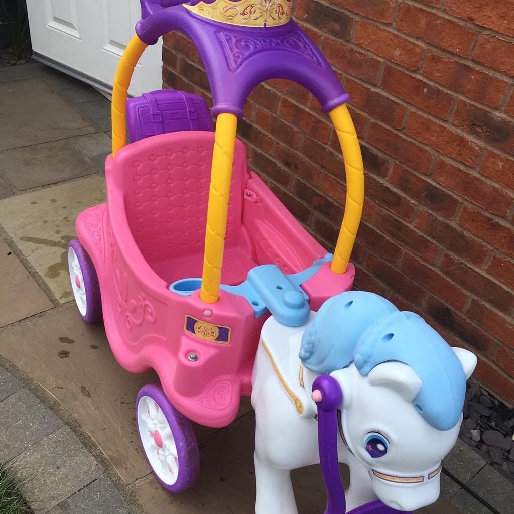 Little tikes princess horse and carriage in North West Leicestershire ...