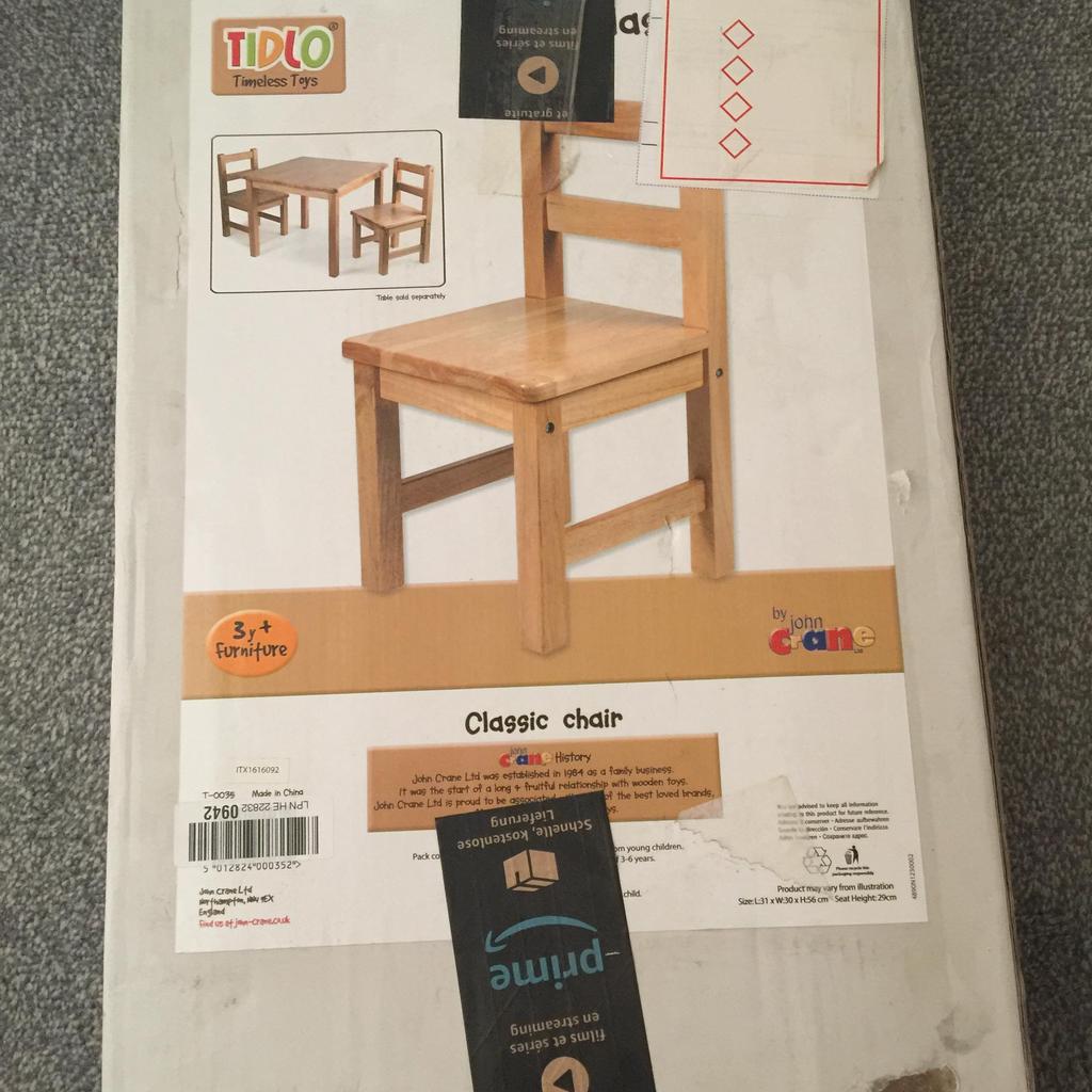 Tidlo - Classic Wooden Chair (New) in SM2 London Borough of Sutton for ...