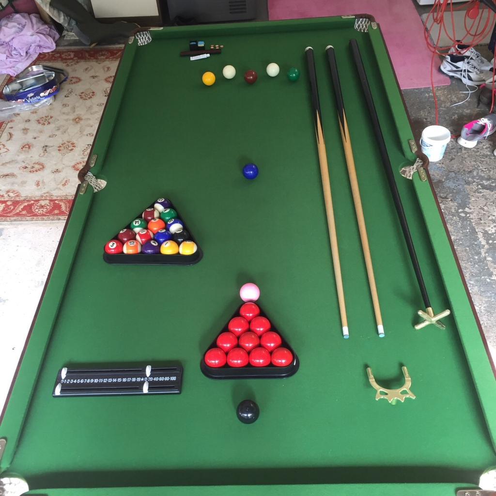 Debut 6ft Omega Wow Snooker Table in BL6 Bolton für 30,00 £ zum Verkauf ...