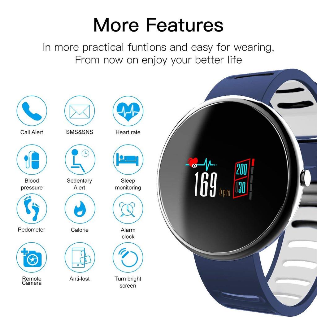 New LATITOP Smart Fitness Tracker Watch in Preston für 21,00 £ zum ...