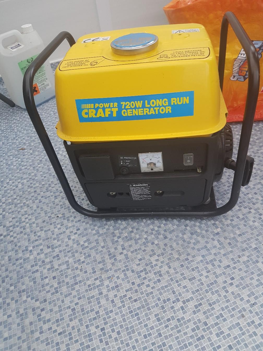 Power craft 720w generator in B77 Tamworth für 45,00 £ zum Verkauf ...
