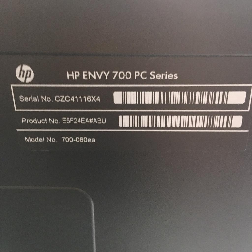 HP Envy 700-060ea Desktop PC in TF7 Madeley für £ 300,00 zum Verkauf ...