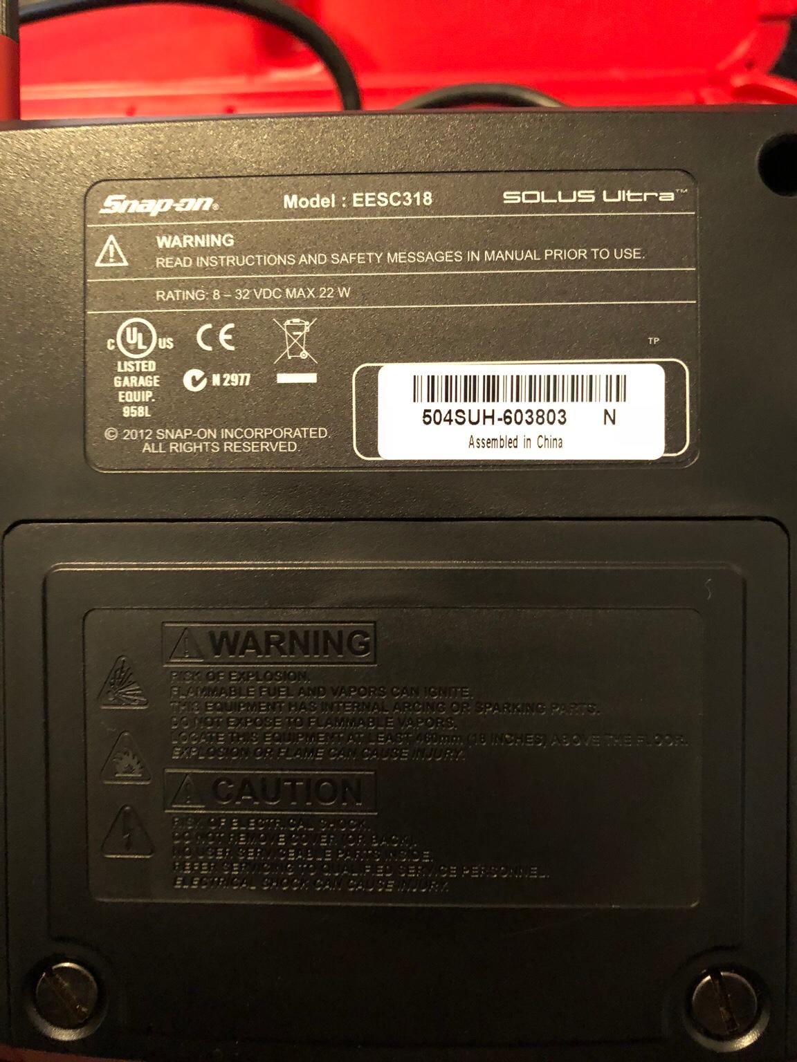 snap on solus ultra diagnostics. in Bassetlaw für 850,00 £ zum Verkauf ...