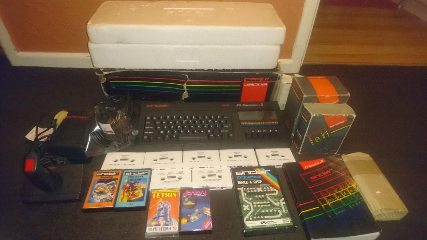 Sinclair Zx Spectrum +2 Boxed,Joystick,Games in B31 Birmingham for £80. ...