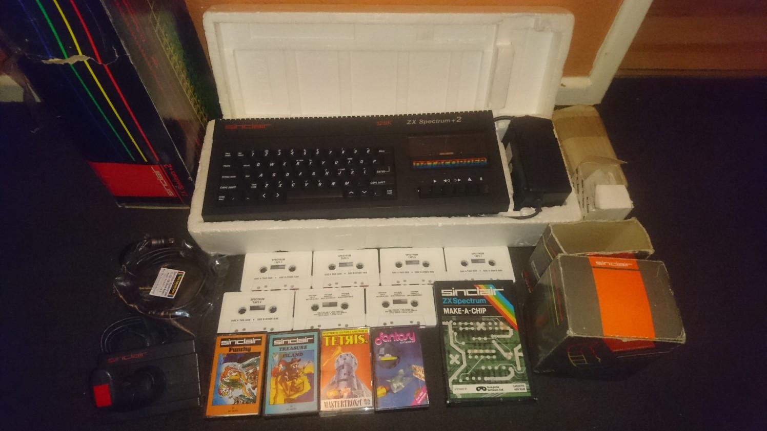 Sinclair Zx Spectrum +2 Boxed,Joystick,Games in B31 Birmingham for £80. ...