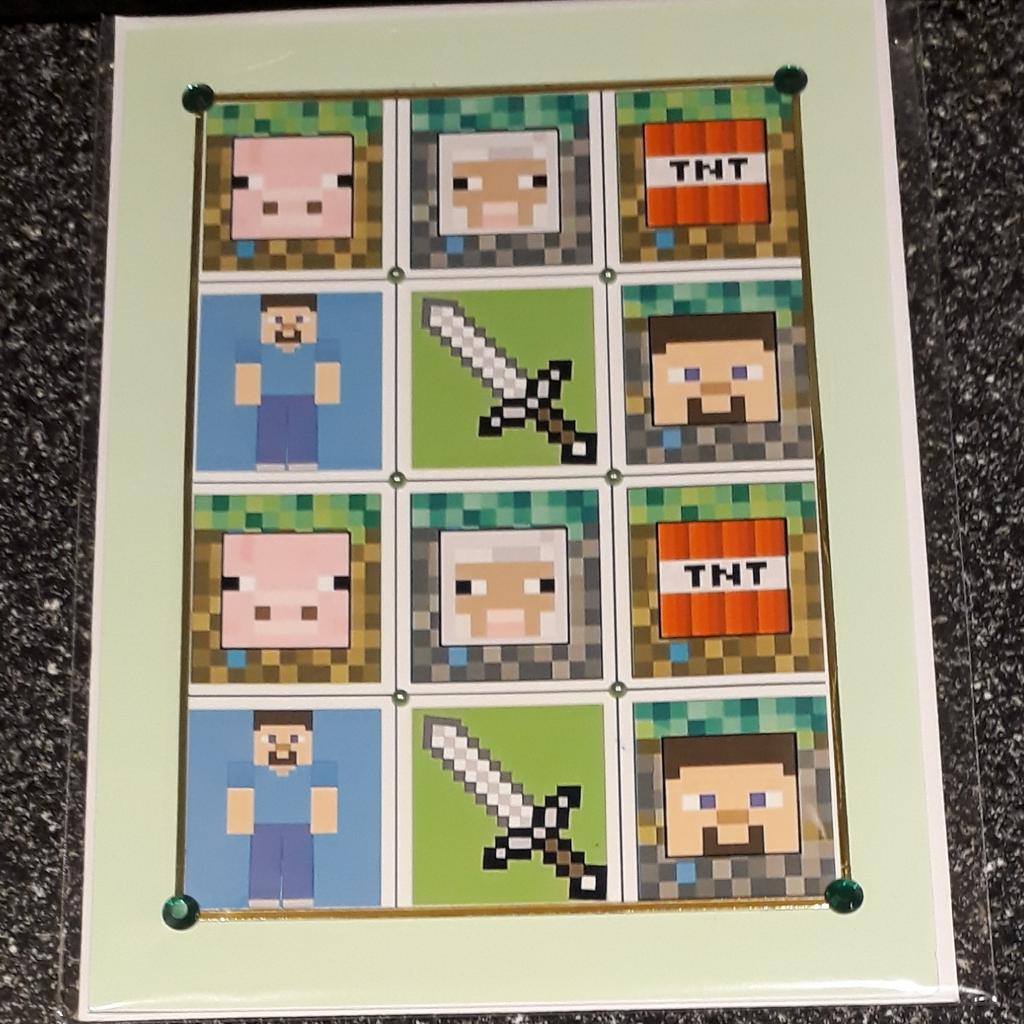 MINECRAFT (CARD) in CT8 Thanet für 1,00 £ zum Verkauf | Shpock DE