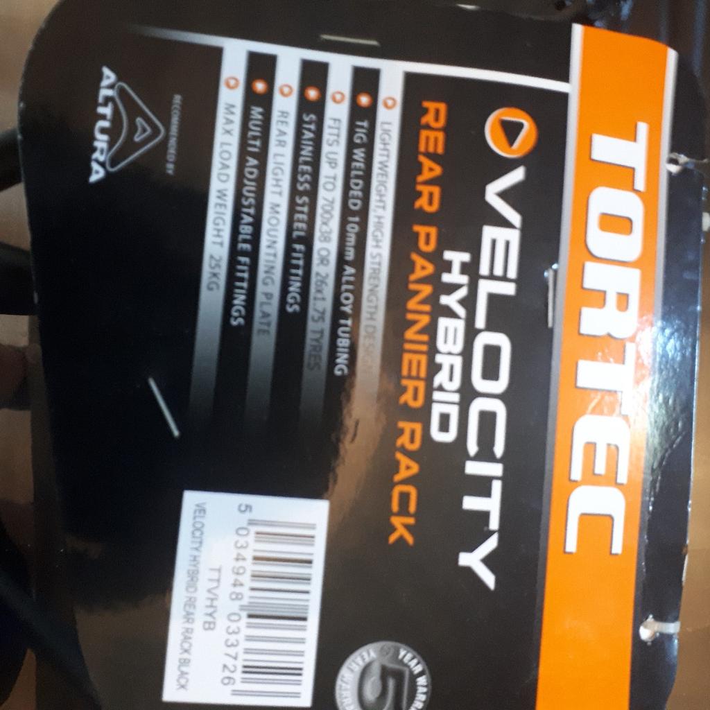 Tortec velocity hybrid rear pannier rack in GU12 Guildford für £ 10,00 ...