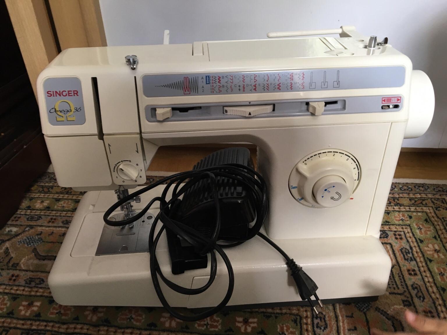 Nahemaschine Singer Omega 36 in 71229 Leonberg für 20,00 € zum Verkauf ...