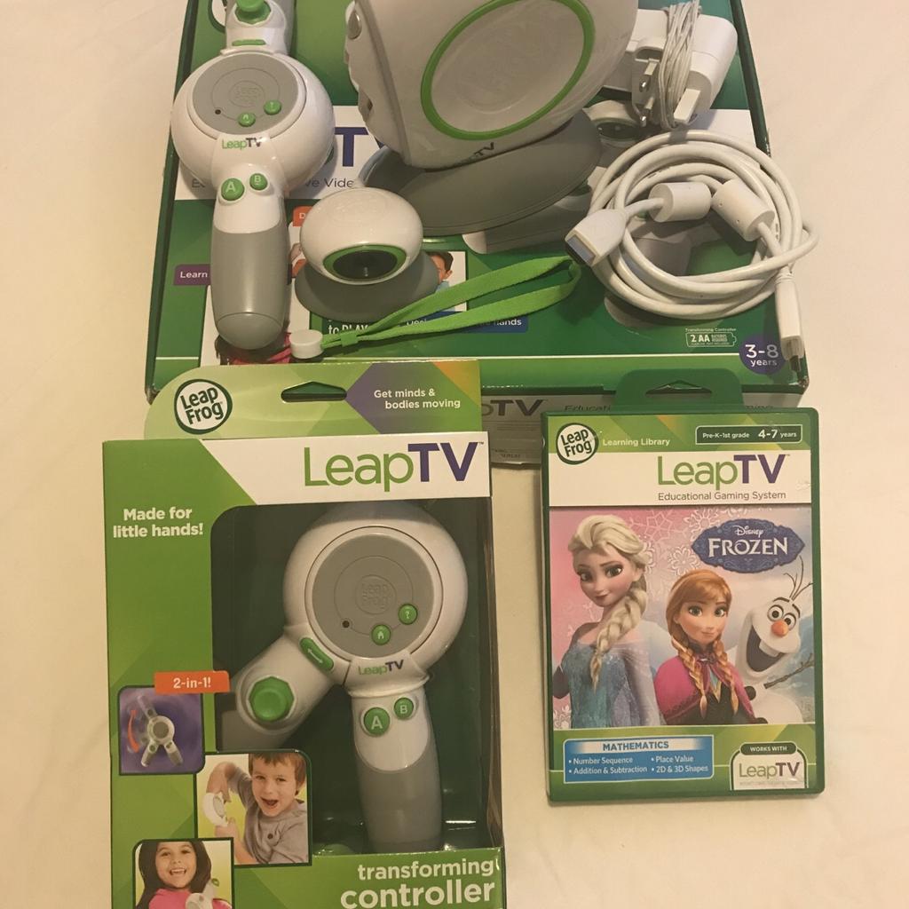 Leapfrog Leap TV console + 2 remotes + Frozen in WS10 Walsall for £30. ...