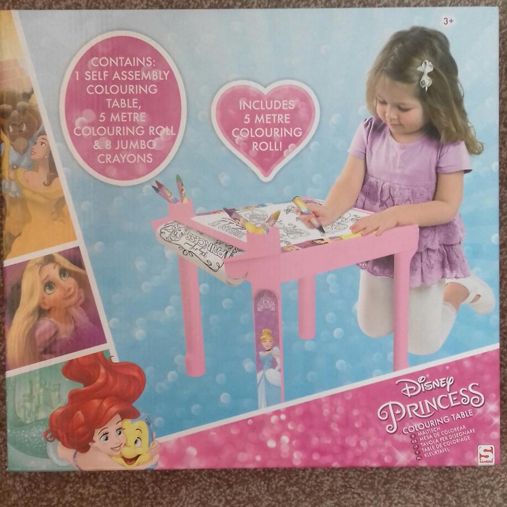 Brand new princess colouring table / toys in DE21 Spondon für 10,00 ...