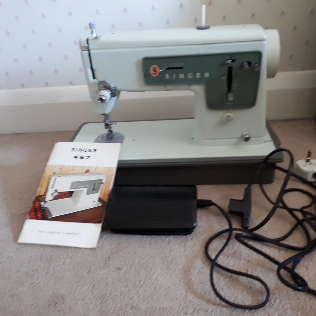 Singer 427 electric sewing machine in CR5 London for £18.00 for sale ...