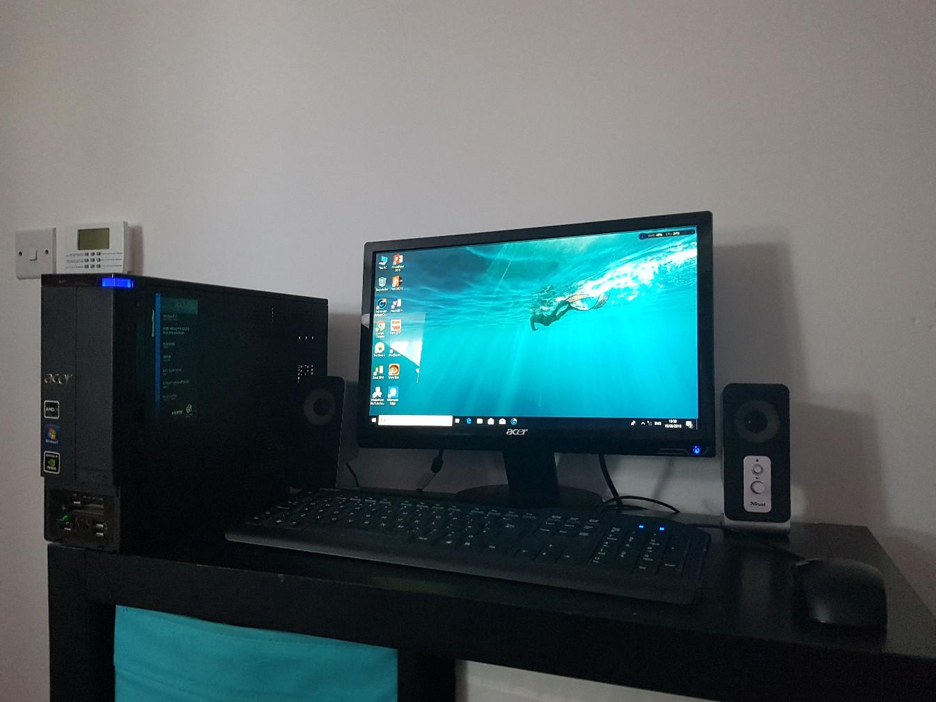 Acer aspire full pc setup in Chorley für 100,00 £ zum Verkauf | Shpock DE