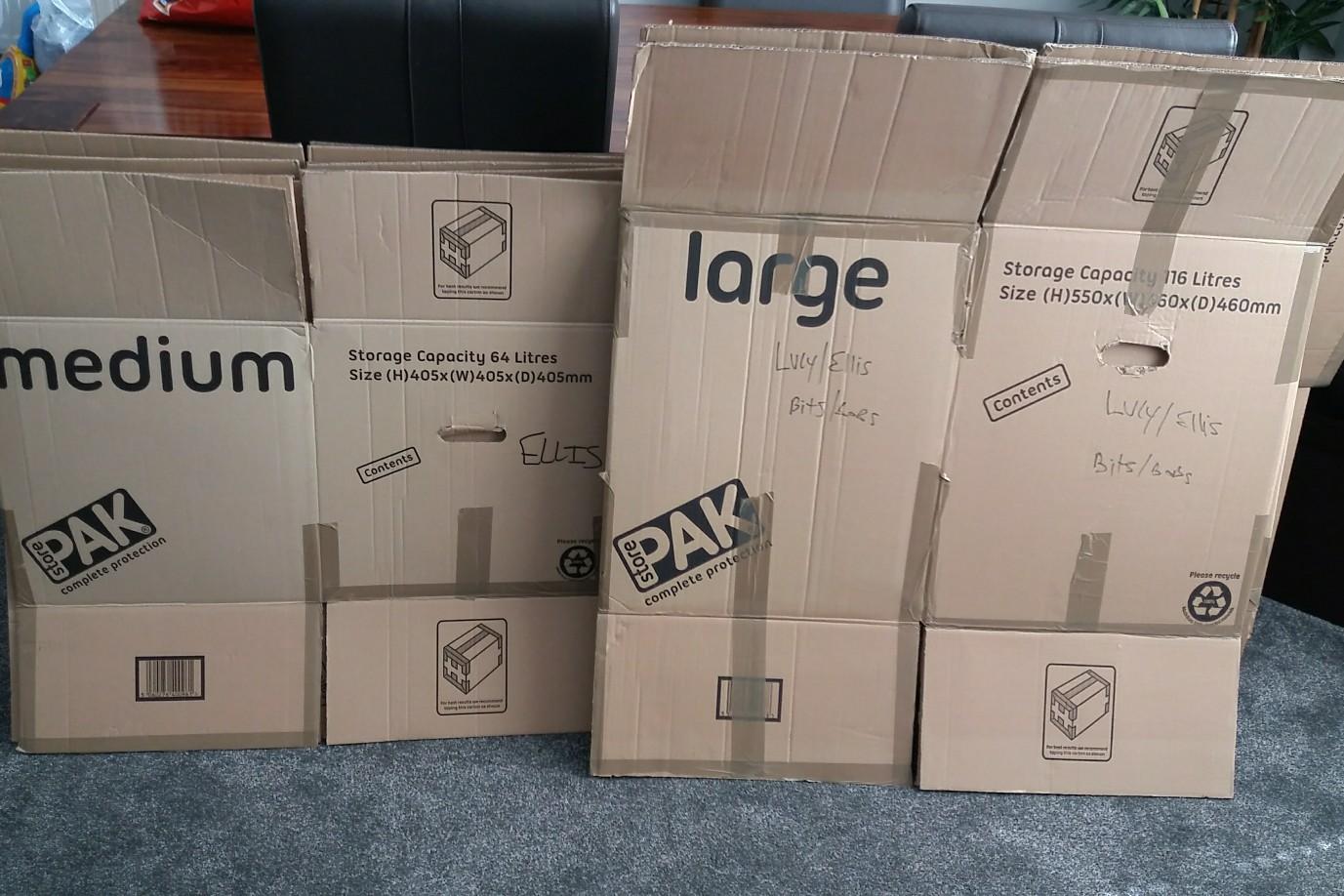 House removal / cardboard boxes in WS8 Walsall für 20,00 £ zum Verkauf ...