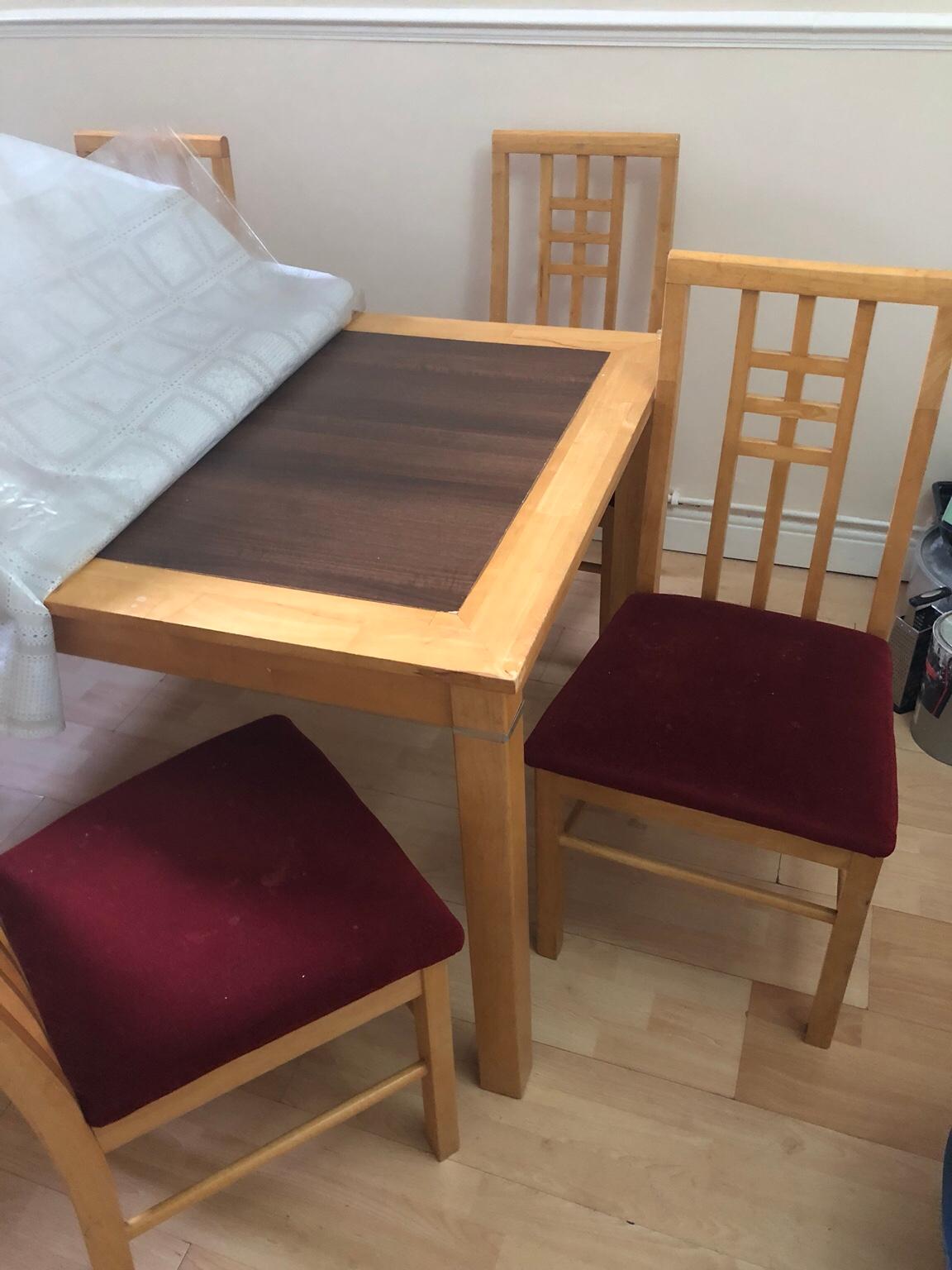 Dining table with 5 chairs in B9 Birmingham für 45,00 £ zum Verkauf ...