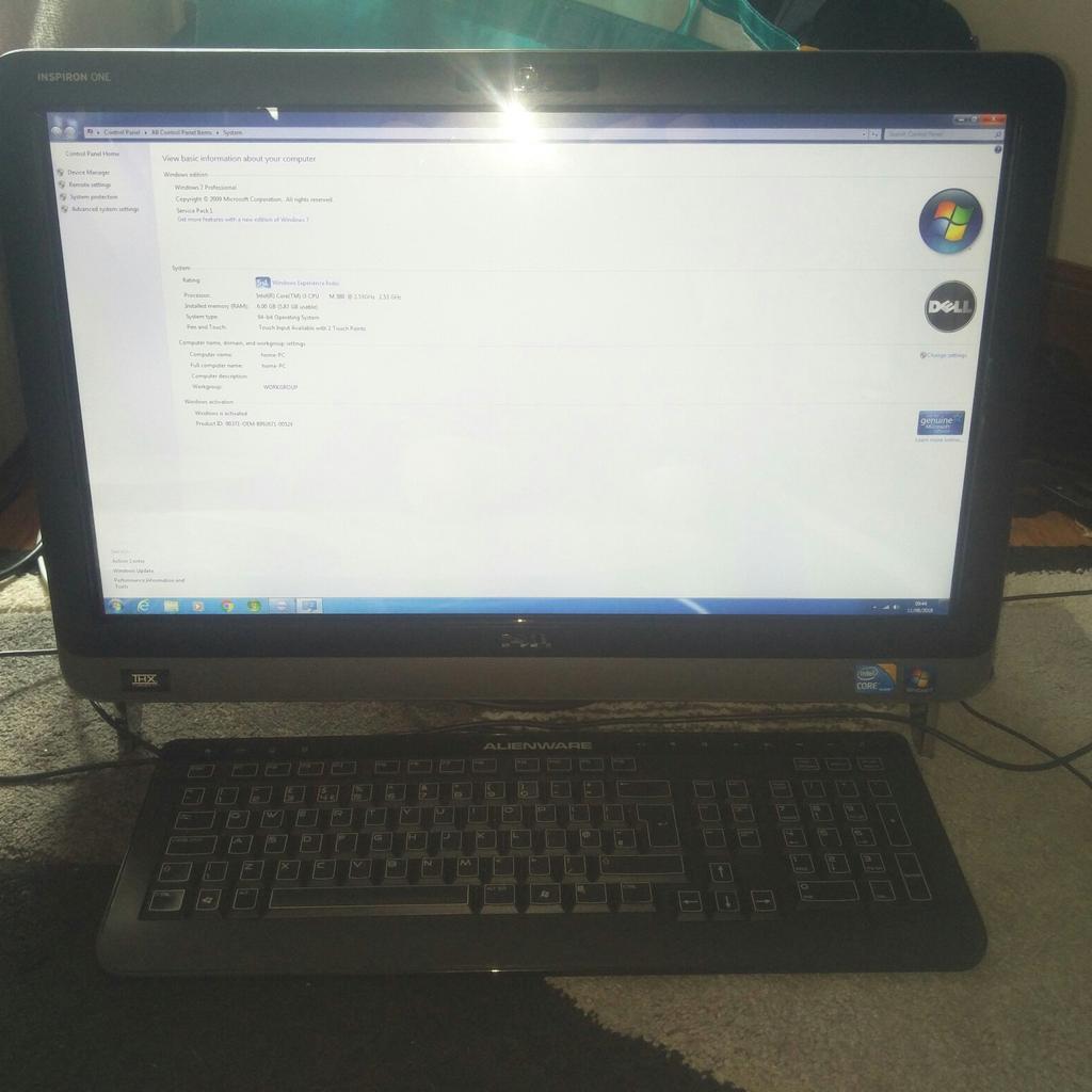 Dell Inspiron one 2310 all in one Desktop in CV3 Coventry for £130.00 ...