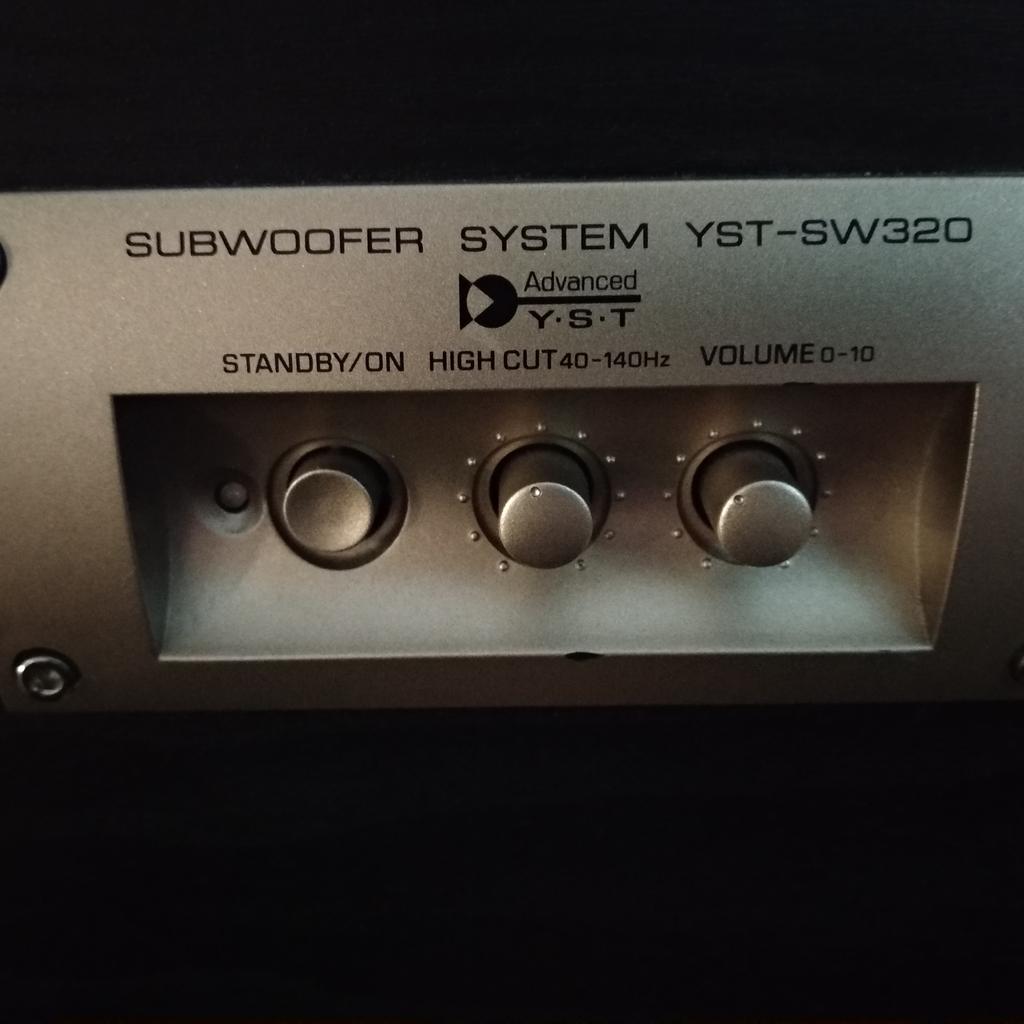 Yamaha YST-SW 320 - aktiver Subwoofer in 73614 Schorndorf für 105,00 ...