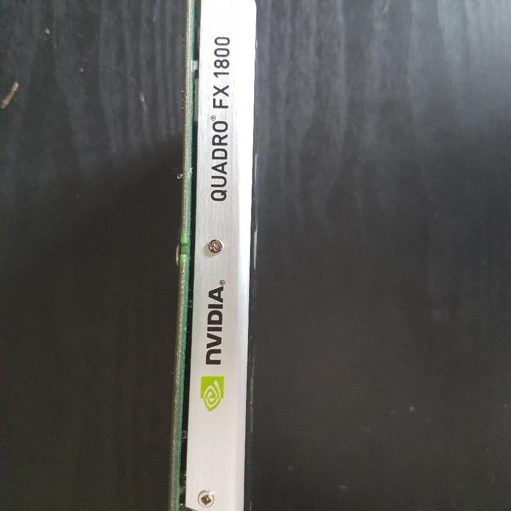 Nvidia Quadro 1800 Graphics card in Wigmore für 10,00 £ zum Verkauf ...