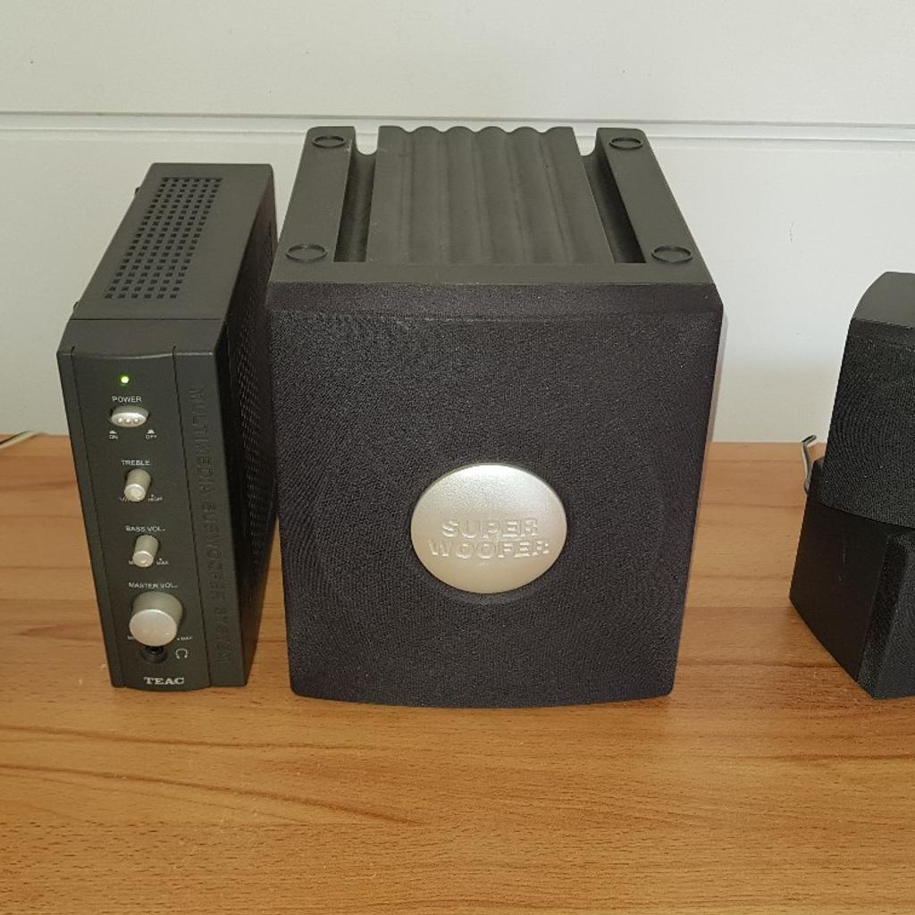 TEAC Multimedia Subwoofer PowerMax 500/B in 40699 Erkrath für 37,00 ...