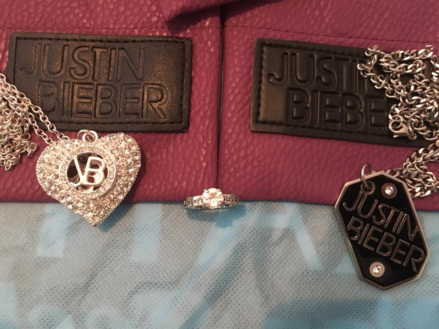 Justin Bieber collectible Jewellery RRP £75 in Rotherham for £14.00 for ...