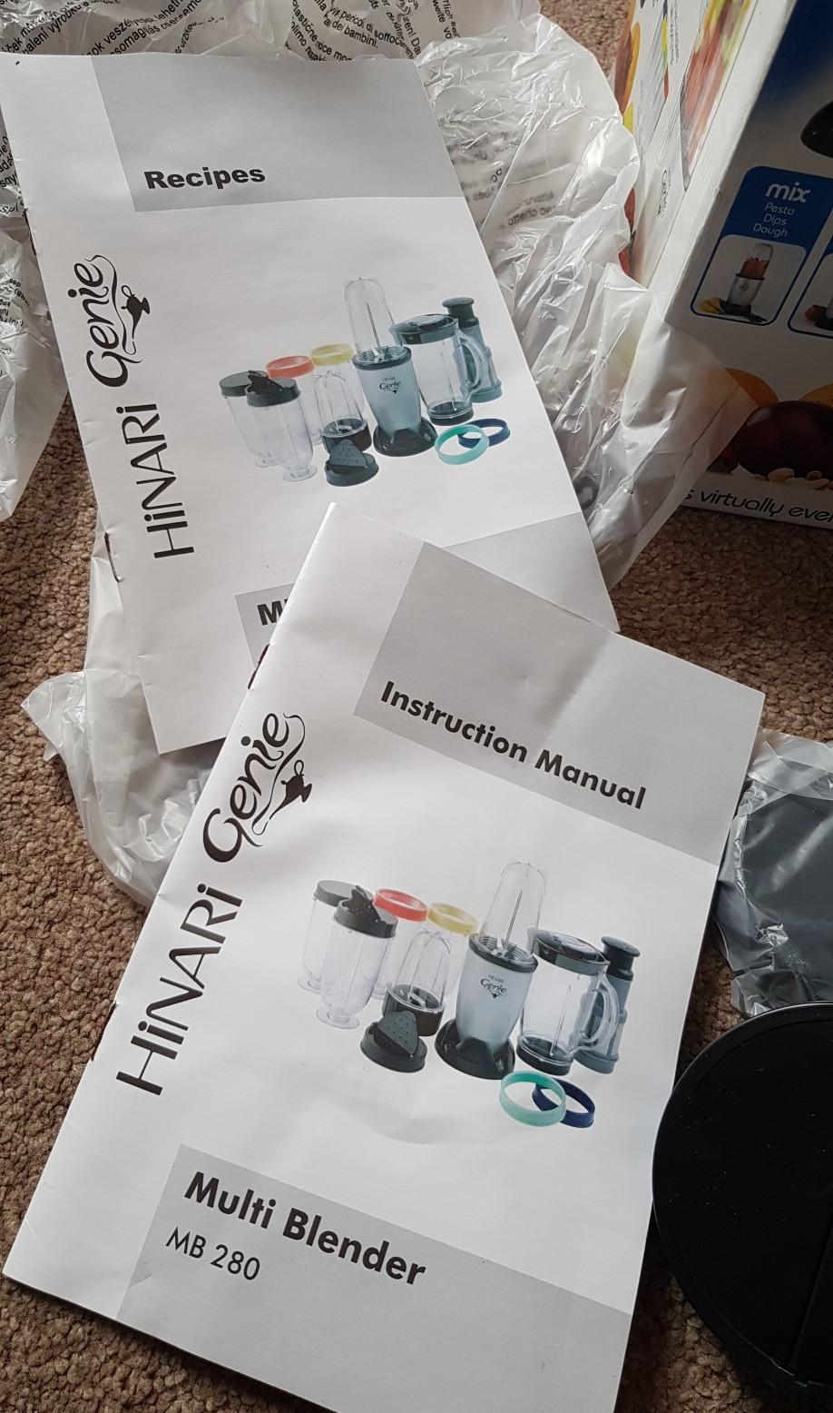 HINARI INGENIOUS MULTI BLENDER SPARES NEW in WS10 Walsall für £ 5,00 ...