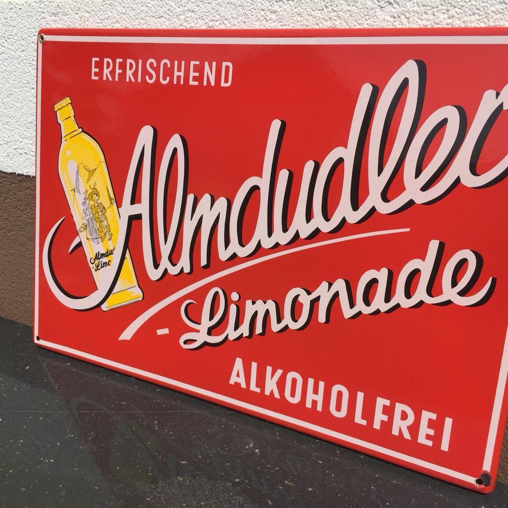 Emailschild Almdudler Limonade in 4407 Christkindlsiedlung for €125.00 ...