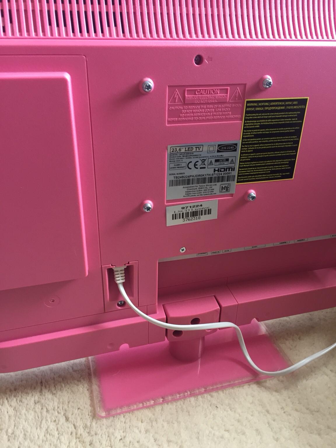 Pink tv /dvd player excellent condition in NG19 Nottinghamshire for £40 ...