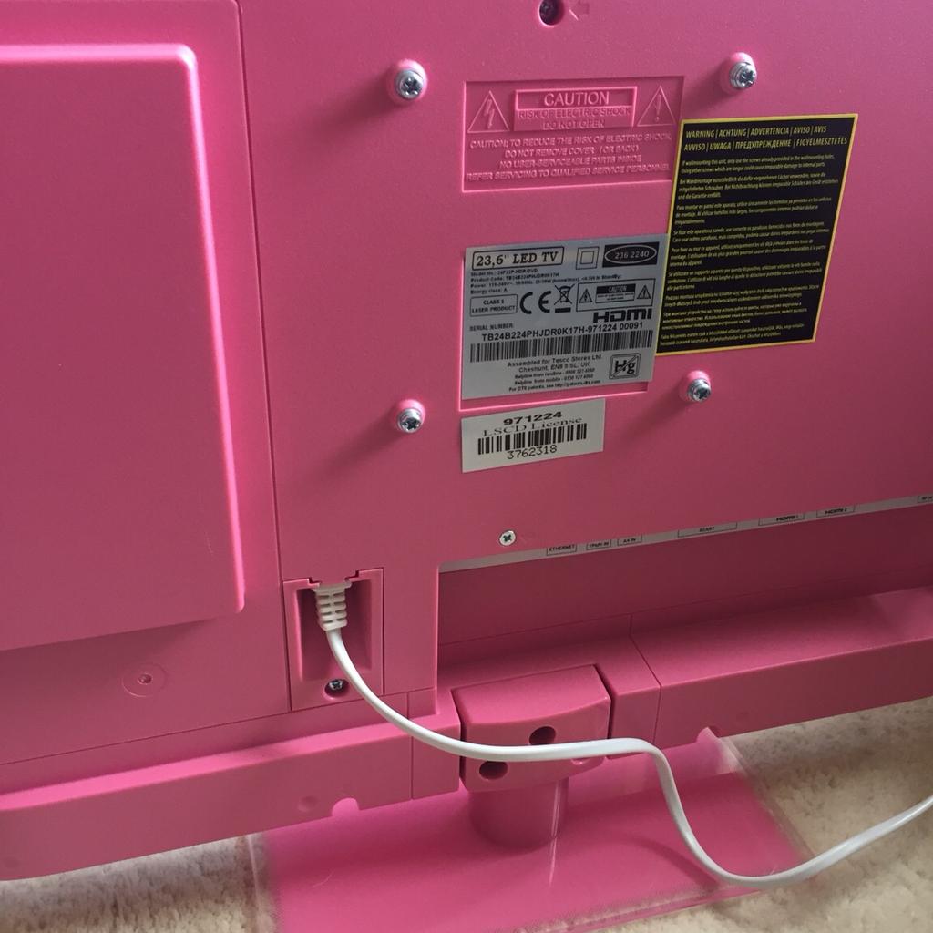 Pink tv /dvd player excellent condition in NG19 Nottinghamshire for £40 ...