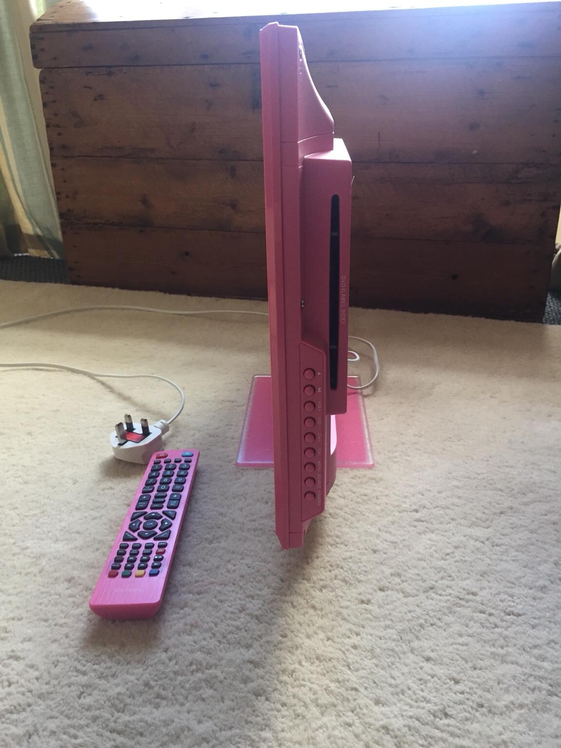 Pink tv /dvd player excellent condition in NG19 Nottinghamshire for £40 ...