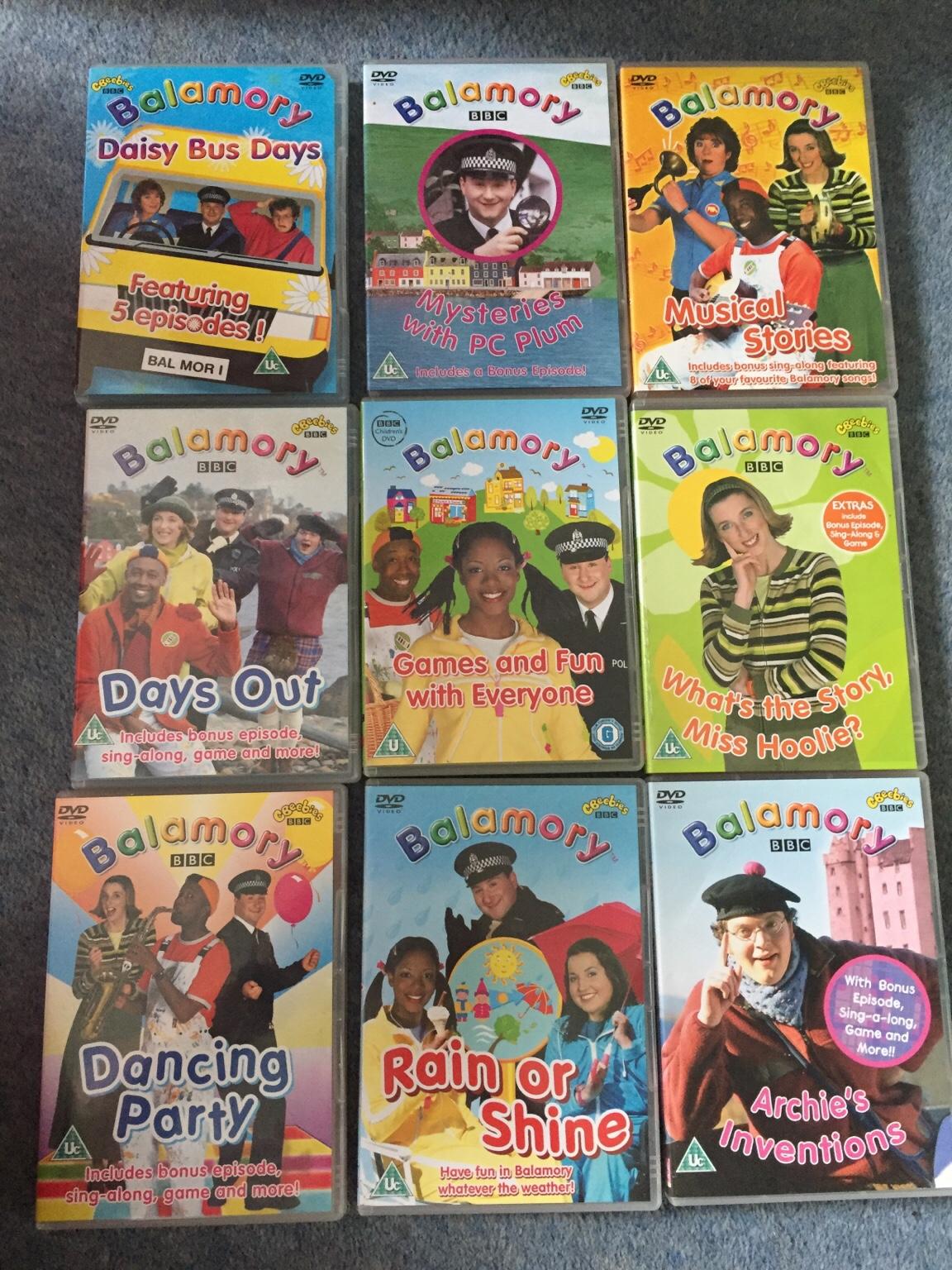 Balamory Bundle - 9 DVDs & 7 soft toys in Castle Point für 15,00 £ zum ...