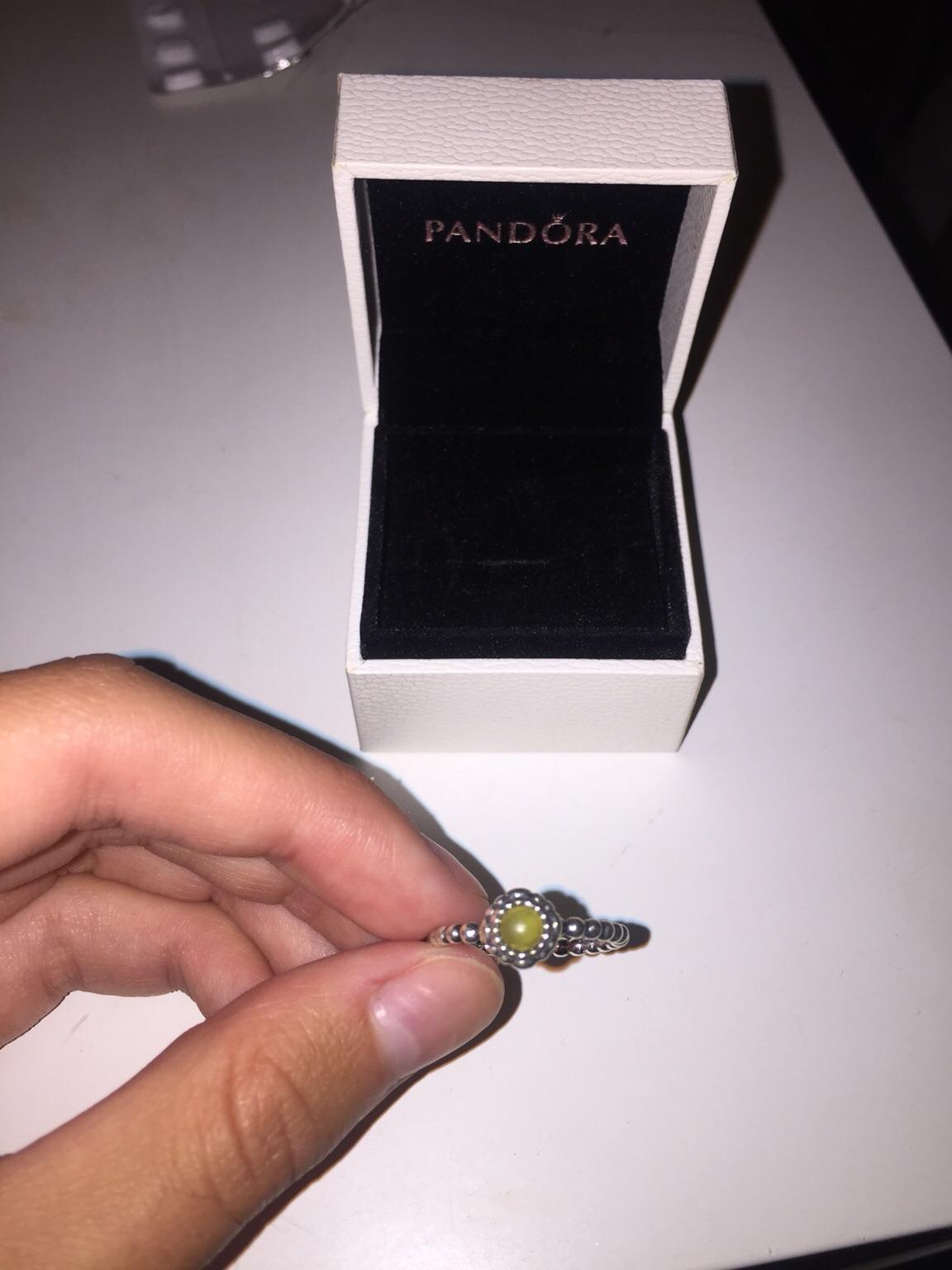 August birthstone pandora ring in TF12 Broseley für 20,00 £ zum Verkauf ...