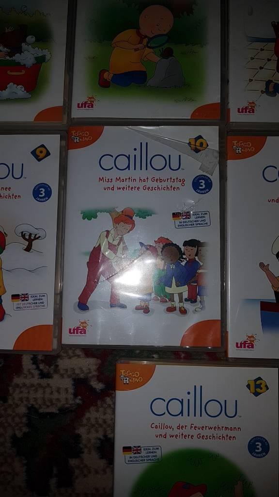 Caillou Dvd Folge 1-13 und CD Vol 1 in 96352 Wilhelmsthal for €30.00 ...
