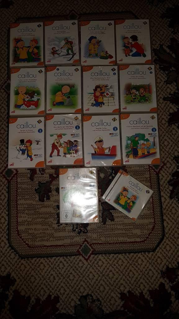 Caillou Dvd Folge 1-13 und CD Vol 1 in 96352 Wilhelmsthal for €30.00 ...