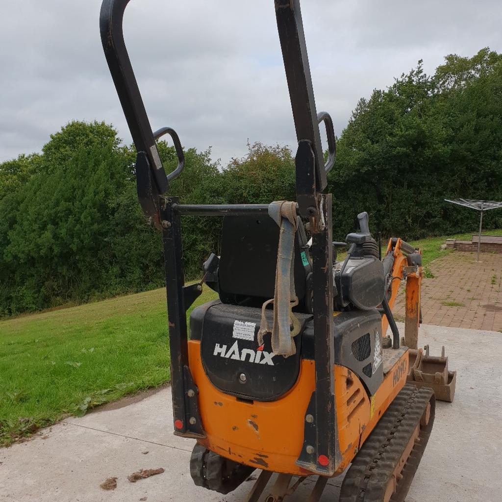 Hanix H09 mini digger in EX17 Devon für 5.025,00 £ zum Verkauf | Shpock DE