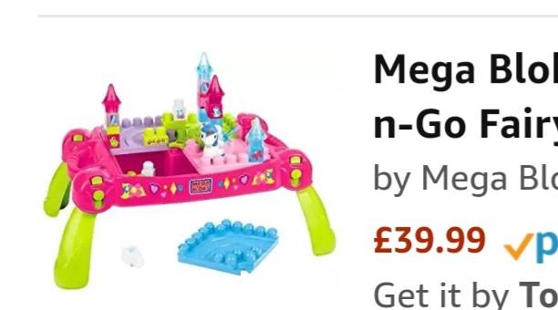 Mega Bloks FairyTale Table+Extra blocks in ME5 Chatham für 15,00 £ zum ...