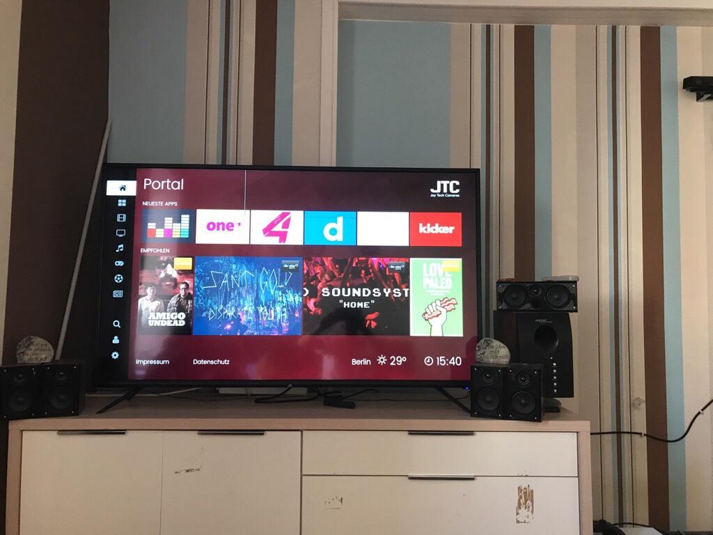 55 Zoll Smart Tv UHD 4K Jtc in 67827 Becherbach für 90,00 € zum Verkauf ...