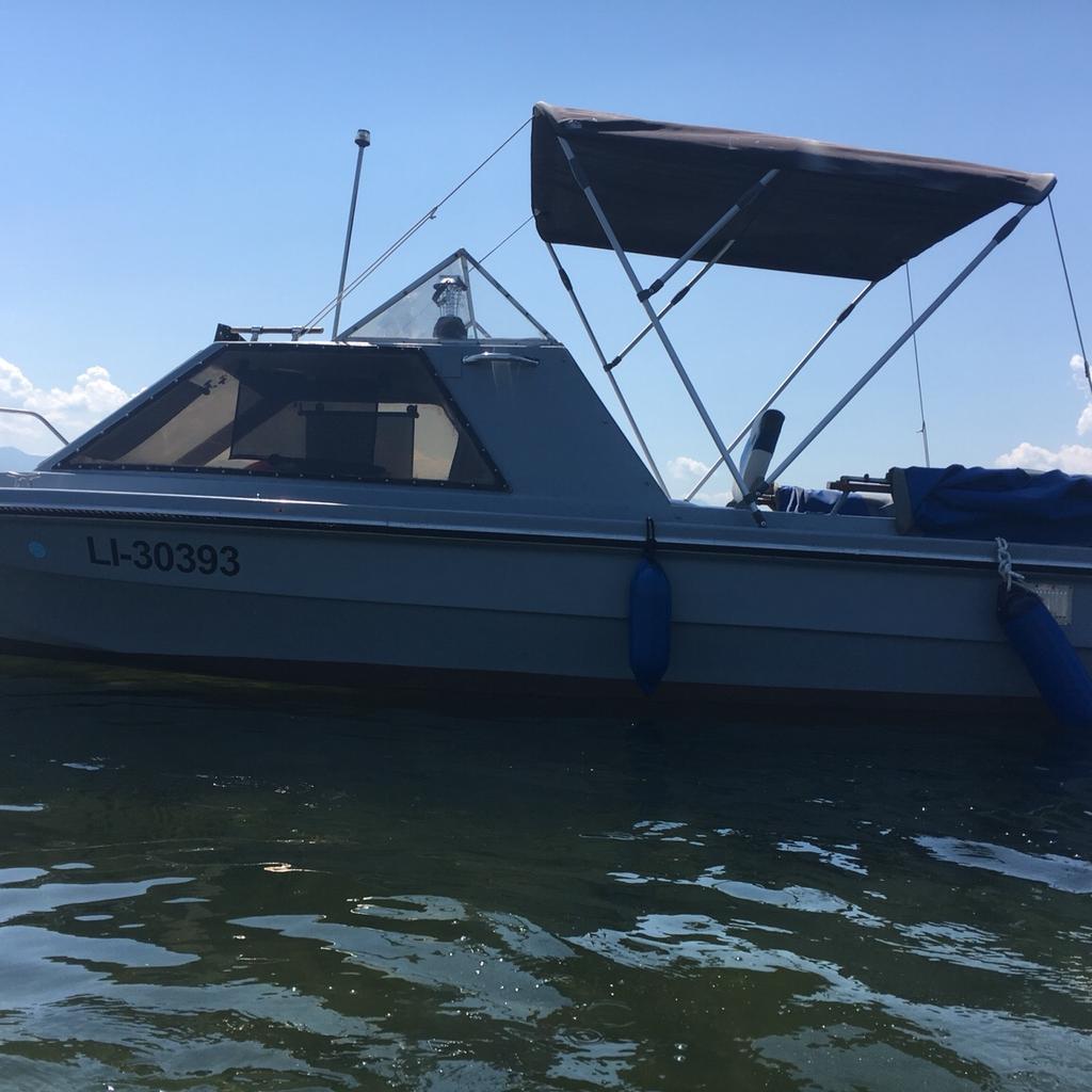 Motorboot mit Bodenseezulassung 40 PS Honda in 88131 Lindau (Bodensee ...